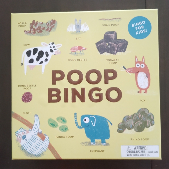 Chronicles Books | Toys | Poop Bingo Game For Kids | Poshmark